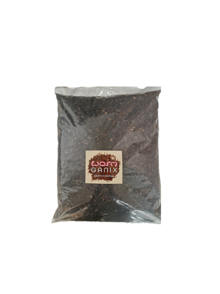 Wormganix fine forest bark chips Houseplant Mulch - Wormganix
